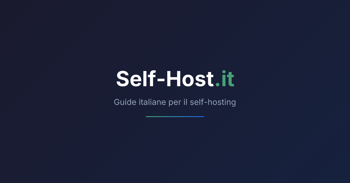 Self-Host.it